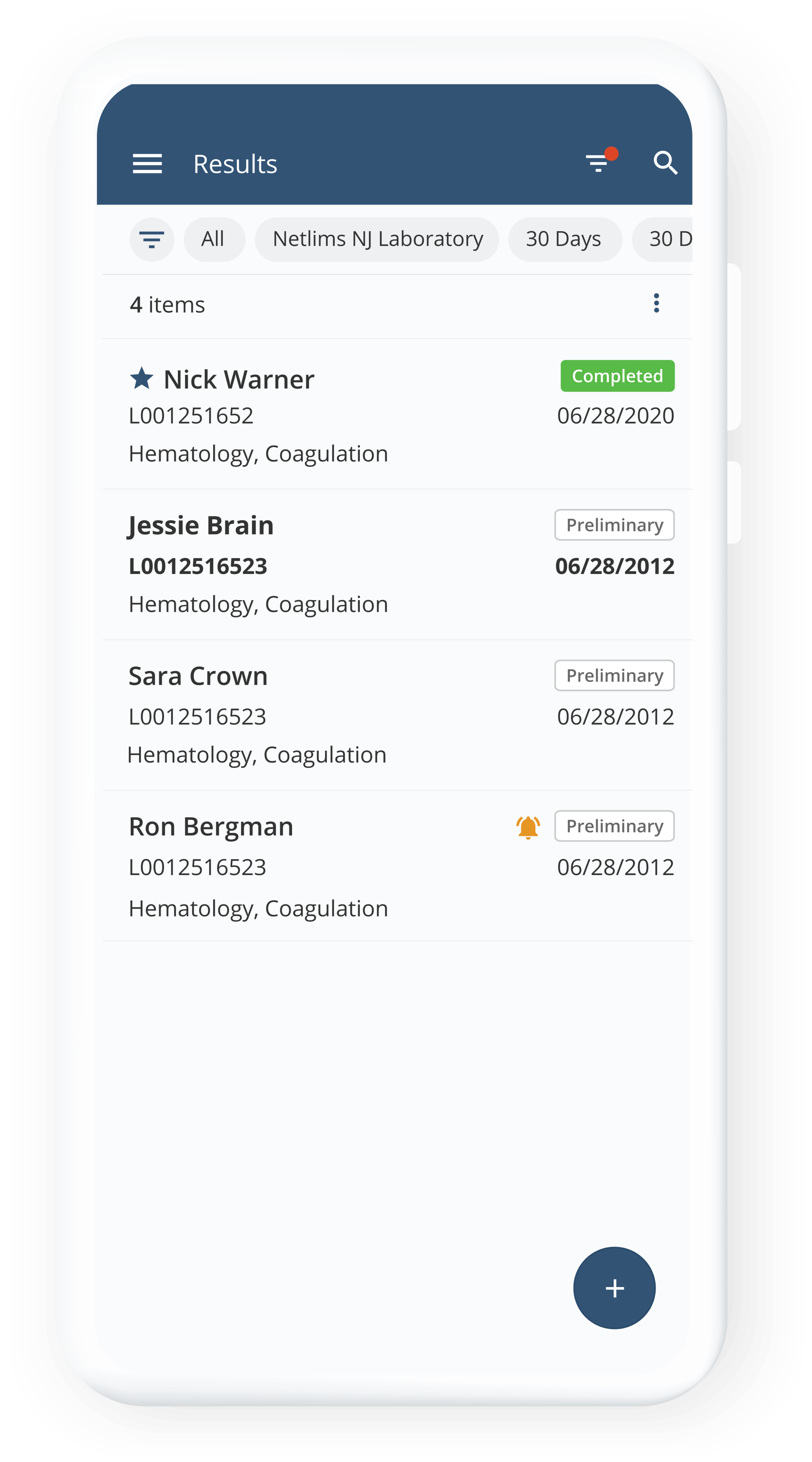 LabMD - AI-Based Physician Portal